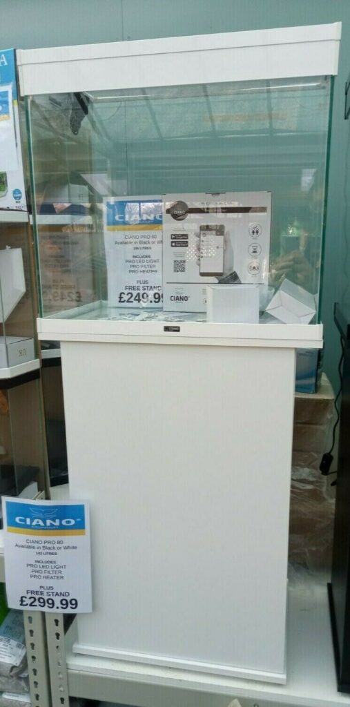 Ciano En Pro 106 Litre White Fish Tank - Friendly Fish Aquatics
